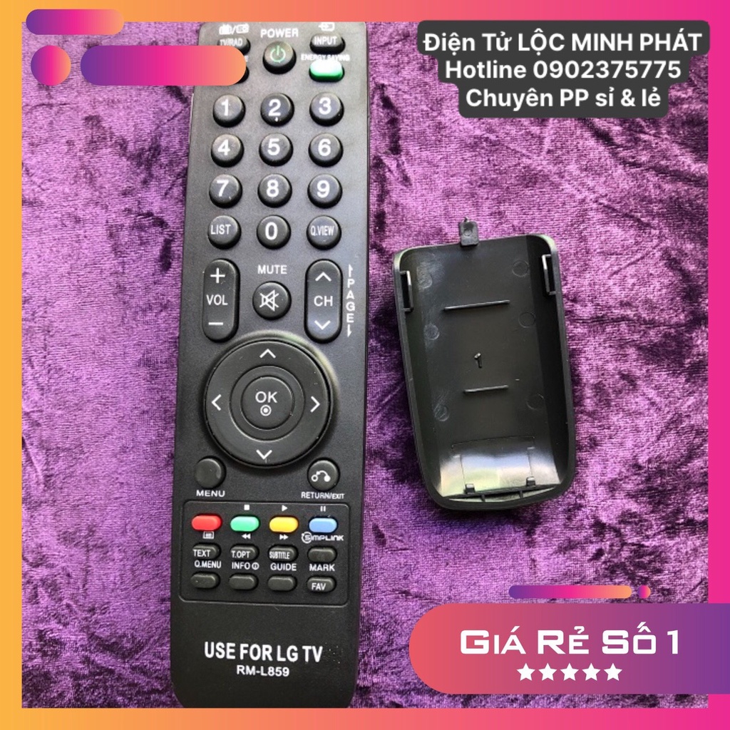 LG 859 - Remote điều khiển Tivi LG RM-L859 (Chung LG 1406) | Shopee Việt Nam