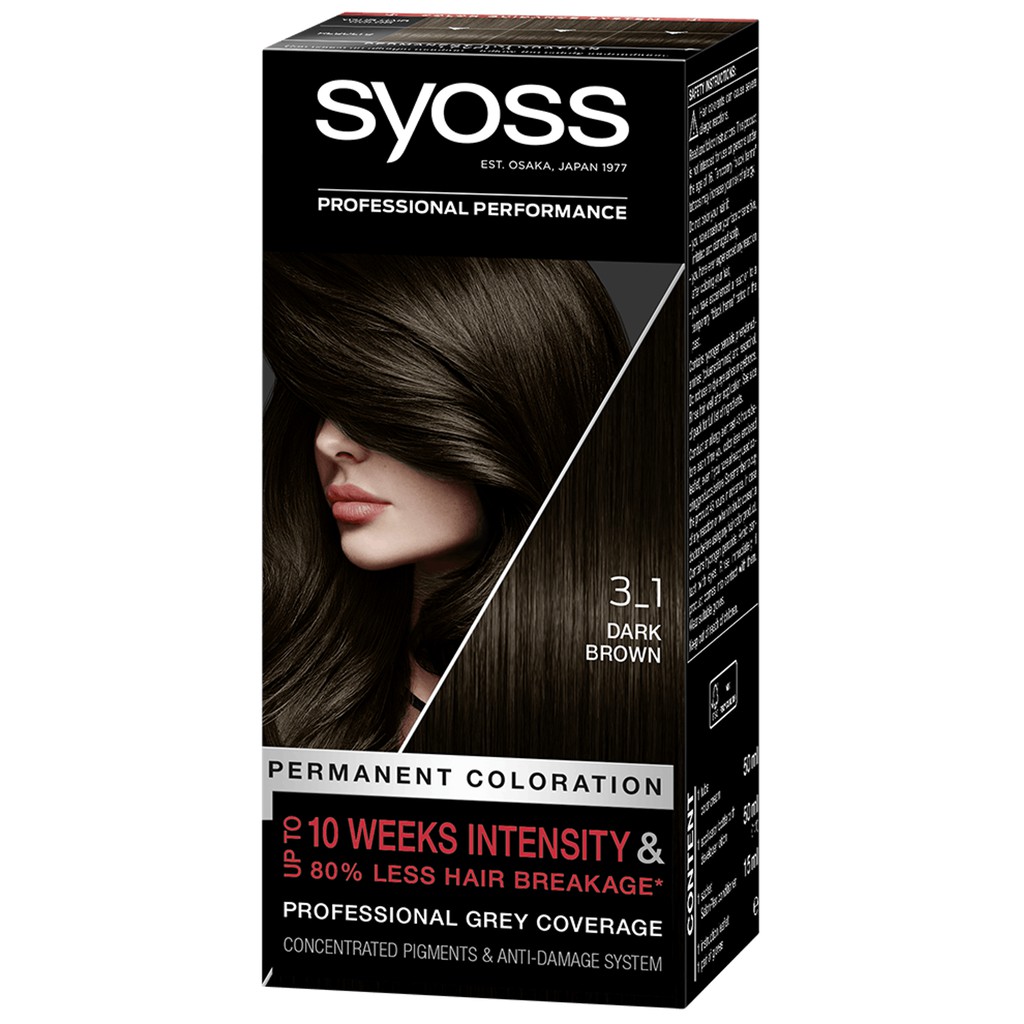 Thuốc nhuộm tóc của Đức nhập khẩu SYOSS Oleo Intense 115ml ko | Shopee Việt Nam