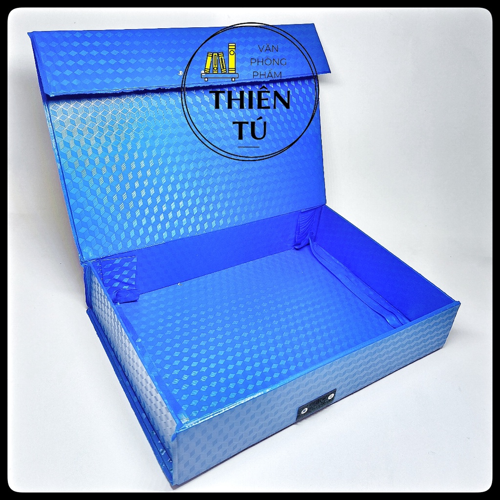 Bìa hộp si 7cm, bìa hộp đựng hồ sơ chứng từ tài liệu, khổ đứng giấy A4 ...