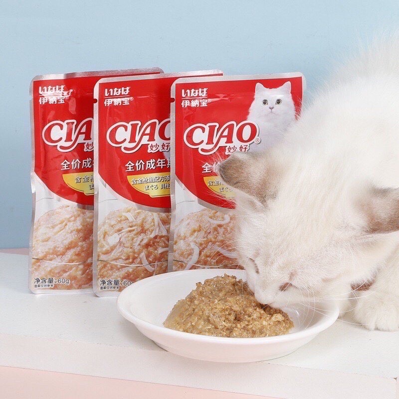 [ 60g ] Pate Ciao cho Mèo 🐱 | Shopee Việt Nam