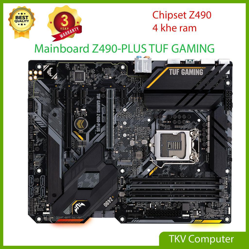 Mainboard ASUS Z490-Plus TUF Gaming - Bo mạch chủ ASUS Z490-Plus TUF ...