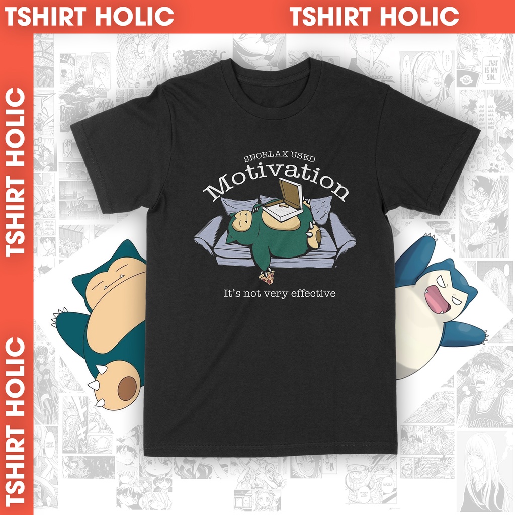 Áo thun Snorlax Chill, Trùm Cuối Anime, Unisex Cotton 100% 2 màu nam nữ ...