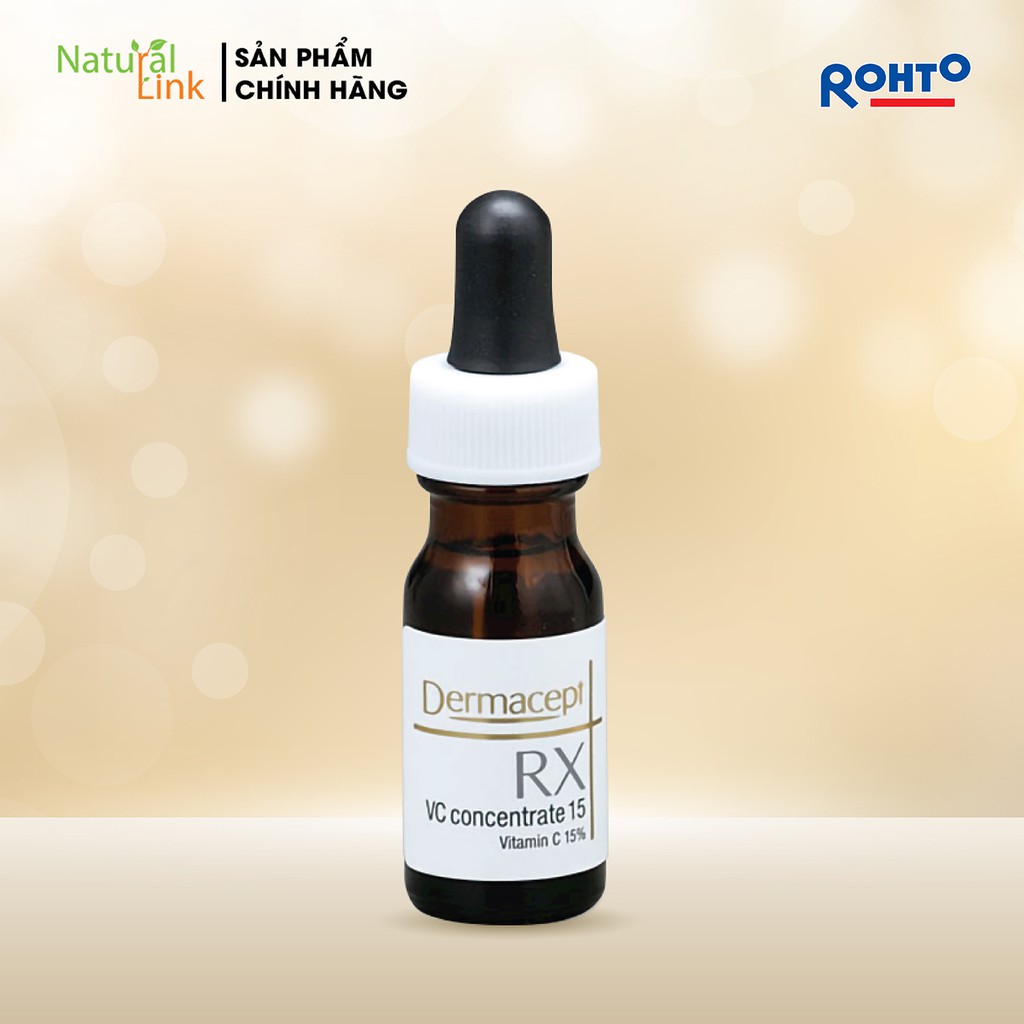 Dermacept RX VC Concentrate 15 (10ml) Tinh Chất Vitamin C 15% - Rohto ...