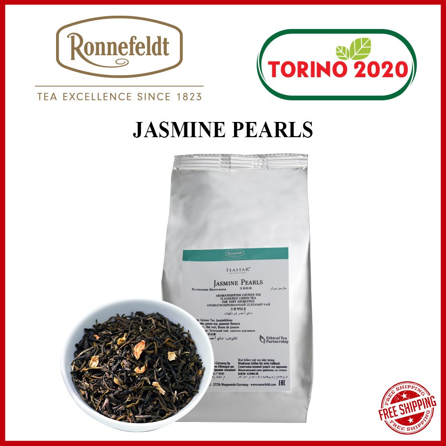 [HÀNG NHẬP KHẨU] Trà lá Ronnefeldt tea - Trà lá Jasmine Pearl - Teastar gói 100g | Shopee Việt Nam