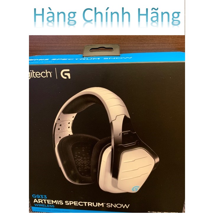 TAI NGHE LOGITECH G933 SNOW WHITE WIRELESS 7.1 RGB - hàng chính hãng ...