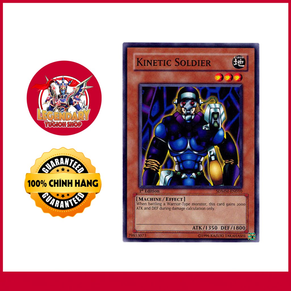 [Thẻ Bài Yugioh Chính Hãng] Kinetic Soldier - Cipher Soldier | Shopee ...