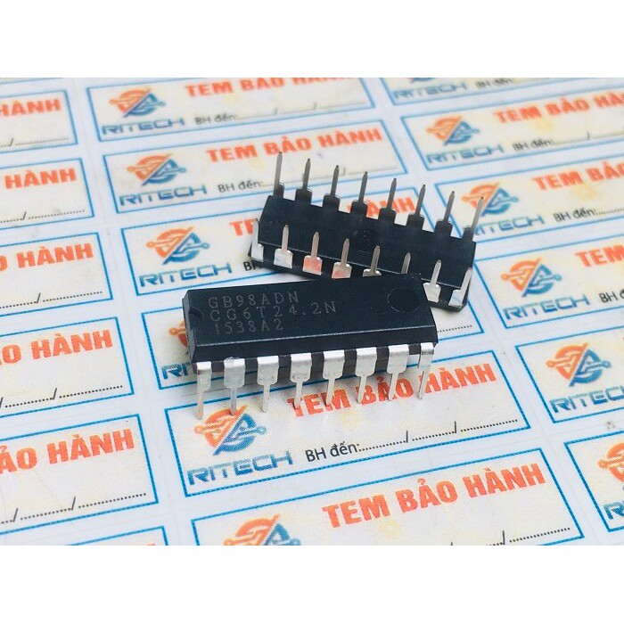 GB98ADN IC bo mạch đèn nền LCD DIP16 nhập khẩu | Shopee Việt Nam