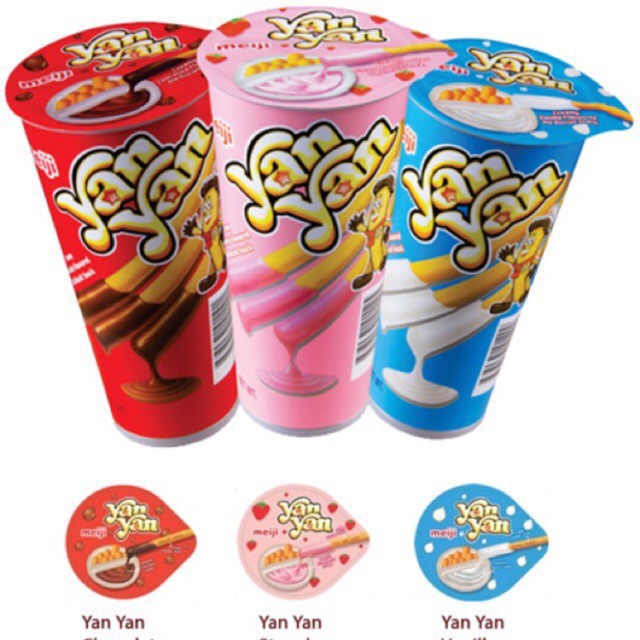 Combo 5 hũ bánh que Yan Yan các vị | Shopee Việt Nam