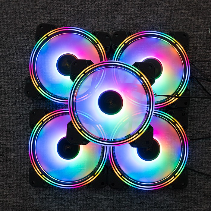 Quạt tản nhệt PC Aoshen 12cm Led RGB | Shopee Việt Nam