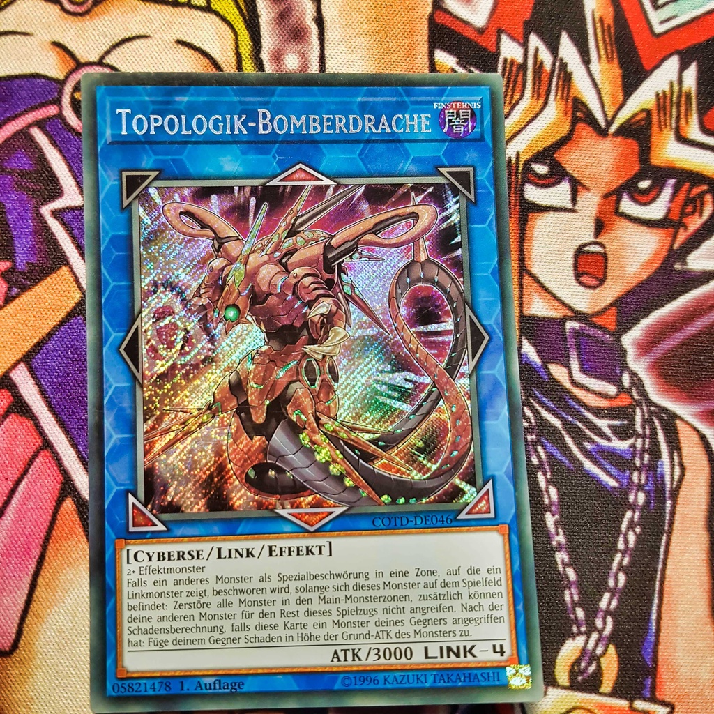 Thẻ bài Yugioh | Topologic Bomber Dragon (tiếng Đức) | COTD Secret rare ...
