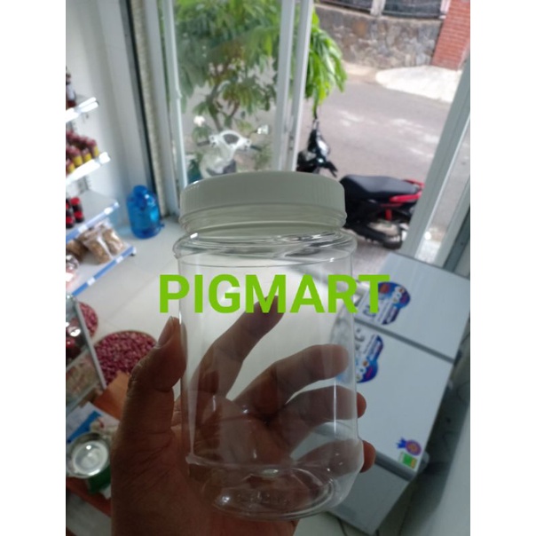Hũ nhựa PET tròn Duy Tân 500~600g nắp trắng Hũ đựng thực phẩm Duy Tân ...