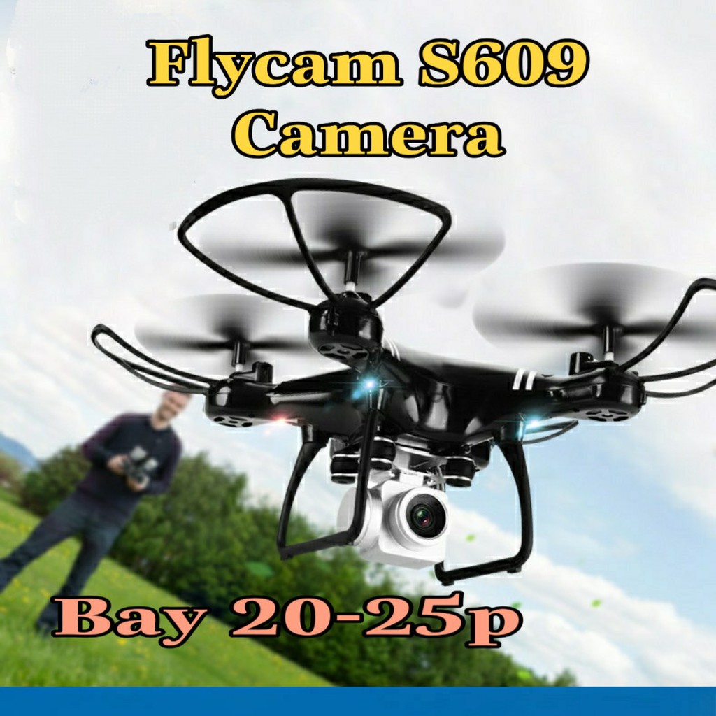 FLYCAM S609 có camera bay 20-25 phút ( máy bay điều khiển từ xa) | Shopee Việt Nam