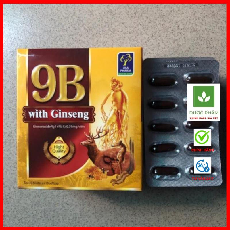 Vitamin 9B plus hộp 100 viên nang mềm giúp tăng cường sức đề kháng ...