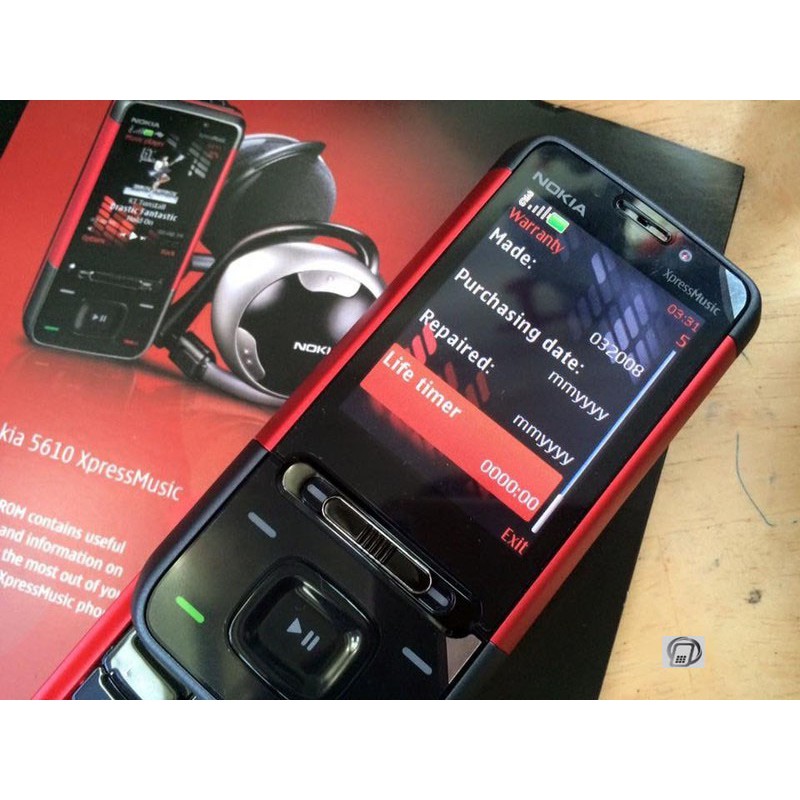 Điện thoại Nokia 5610 press music hàng chính hãng | Shopee Việt Nam