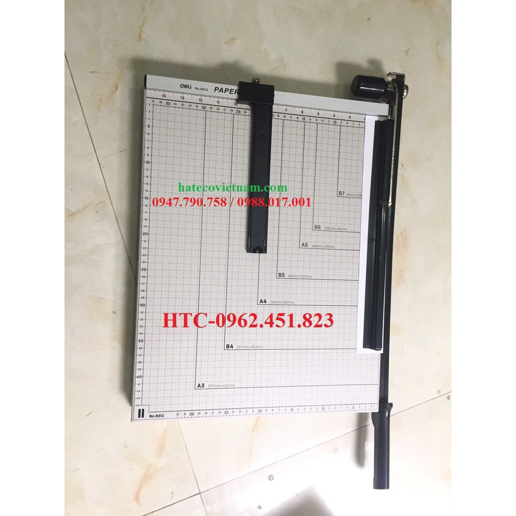 Bàn cắt giấy A3 Deli 8012, KT 460 x 380mm | Shopee Việt Nam