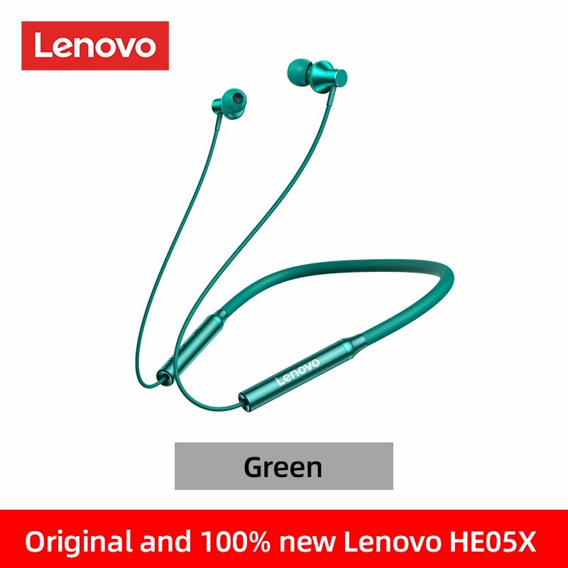 Tai nghe LENOVO HE05X II đeo cổ bluetooth 5.0 giảm tiếng ồn âm thanh ...