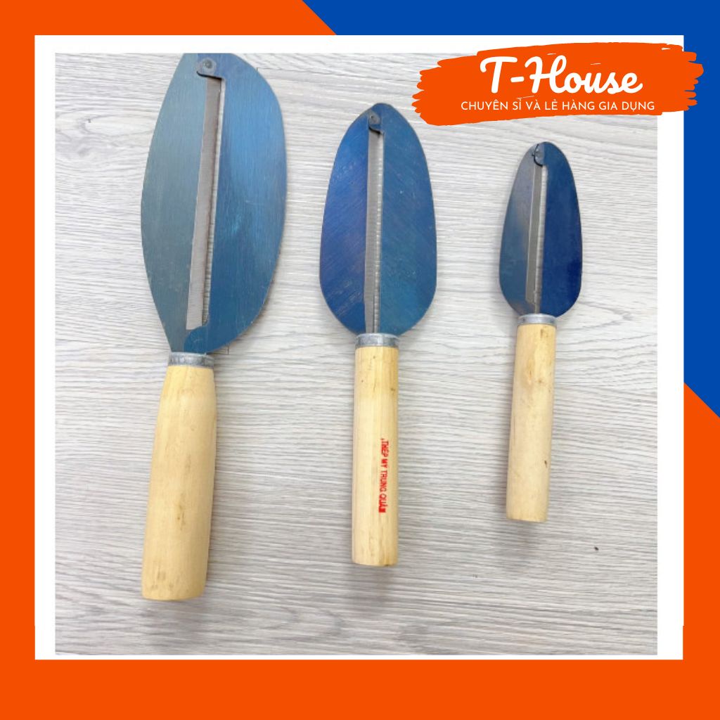 Dụng cụ dao bào 2 lưỡi cán gỗ thép Mỹ - Dao bào rau củ 2 lưỡi cán gỗ đủ ...
