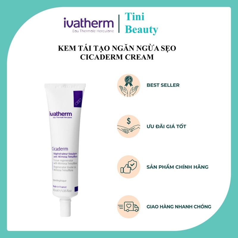 [Hàng Chính Hãng] Kem tái tạo phục hồi tổn thương da và ngăn ngừa sẹo ...