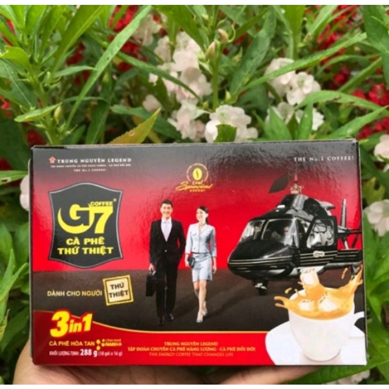 Cafe hòa tan G7 3 trong 1 hộp 18 gói * 16g | Shopee Việt Nam