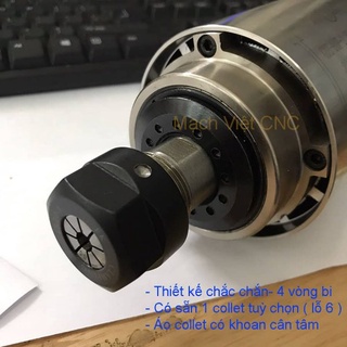 Động cơ Spindle tản nhiệt gió 1.5kw ER16 hãng GDZ ( Changsheng ...