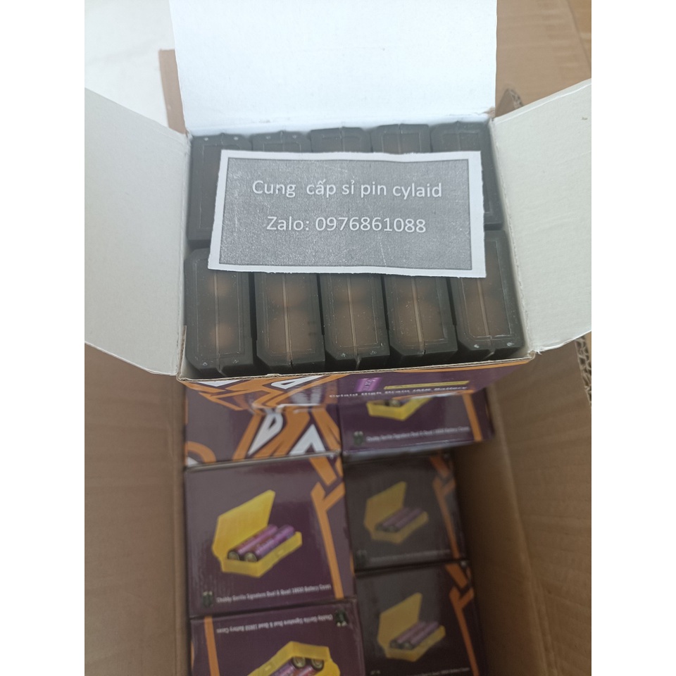 [Giá siêu rẻ] Pin 18650 Cylaid màu vàng dung lượng 3100 mah dòng xả cao ...