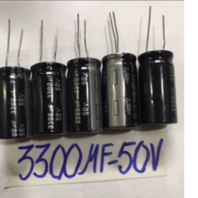 5 Tụ Hoá 3300uf 50v | Shopee Việt Nam