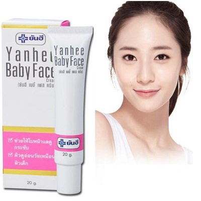 ( Date 11/02/2024 )Kem Dưỡng Trắng Da Baby Face Thái Lan Yanhee 20g ...