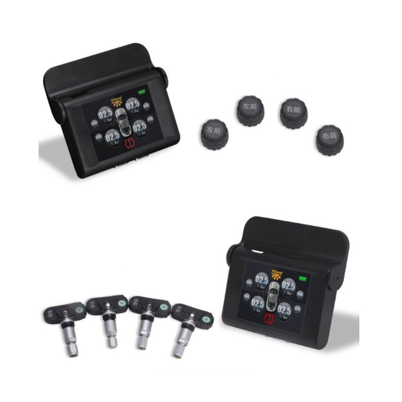 Cảm biến áp suất lốp ô tô TPMS TFT Solar Tire Pressure 2018 - The Royal ...