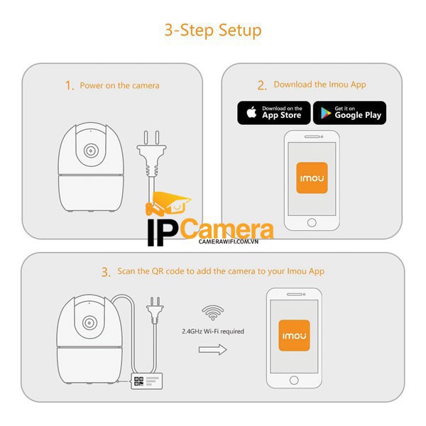 Camera IP Wifi IMOU C22EP 2.0MP/ Full HD 1080p - Kết Nối Không Dây, Bảo ...