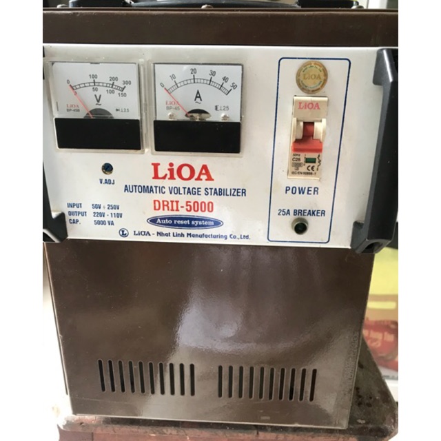 Ổn áp LIOA 5kw (5kva) dải 50, 90-250v dây đồng rất nặng chính hãng mới 98% BẢO HÀNH 12 tháng ...