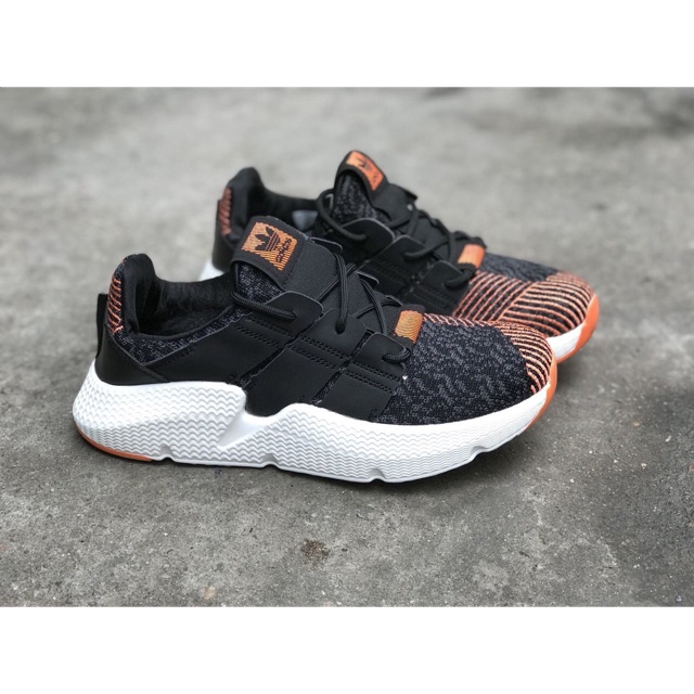 Giày Prophere Màu Đen Vạch Cam | Shopee Việt Nam