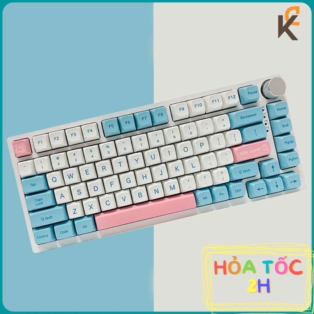 Keycap Milk Cover PBT XDA Dành Cho Bàn phím Cơ | Shopee Việt Nam