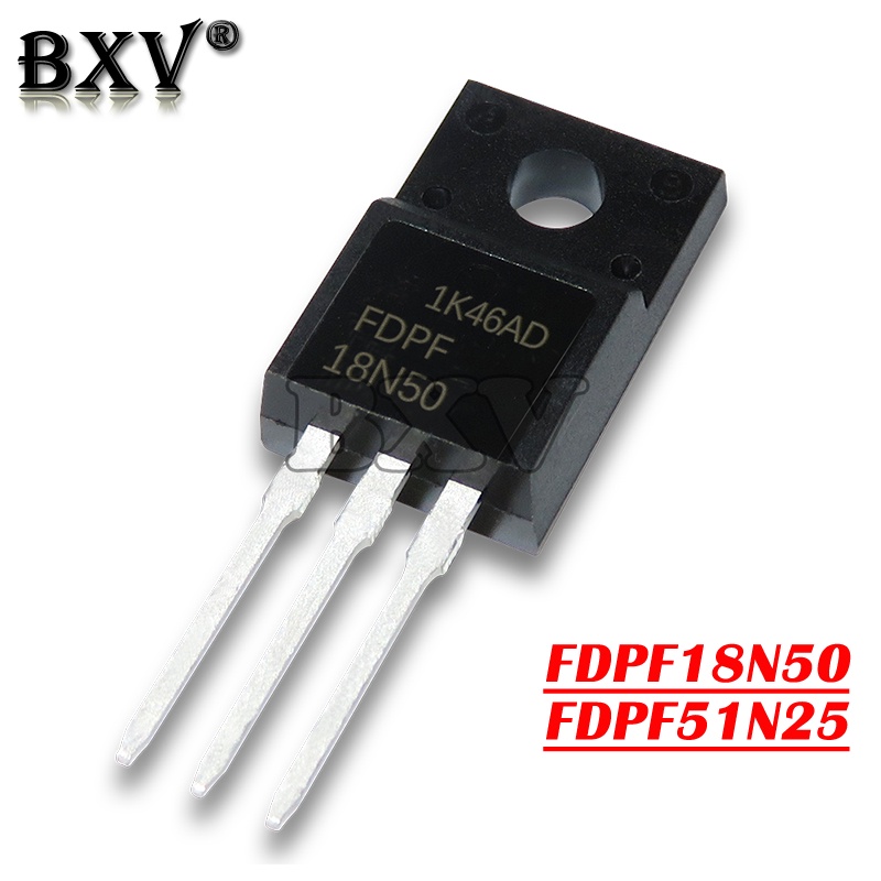 Set 10 Linh Kiện Điện Tử FDPF18N50 18N50 500V 18A MOSFET TO-220F ...