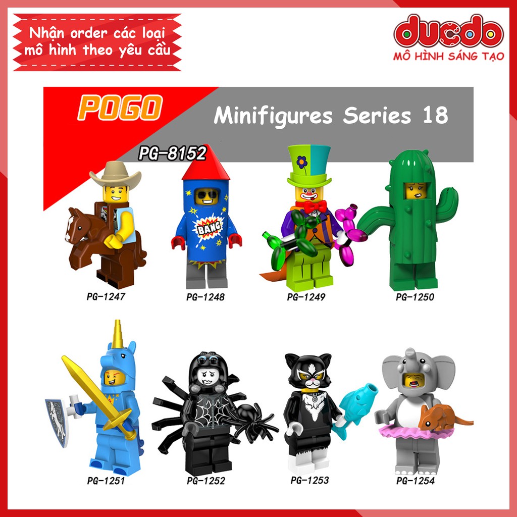 Minifigures nhân vật Series 18 kỷ niệm sinh nhật 40 năm - Đồ chơi Lắp ...