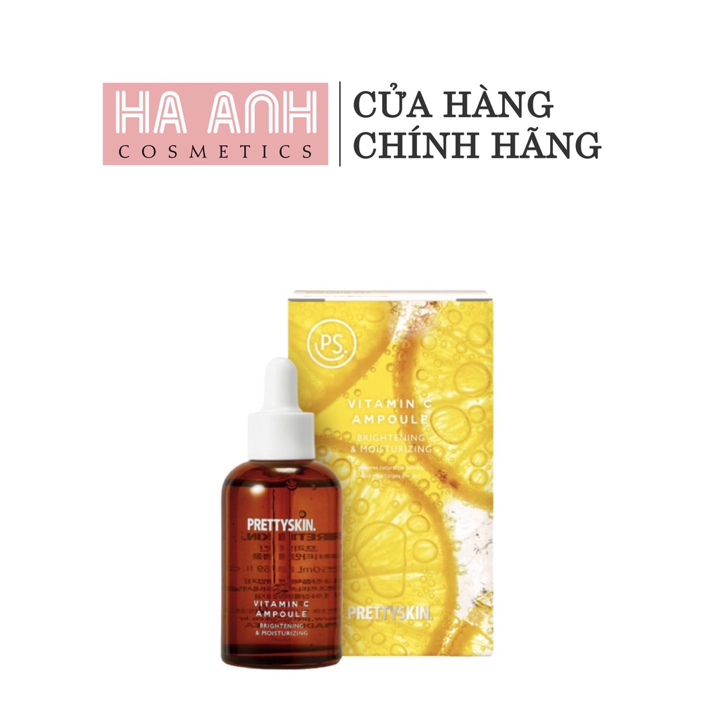 Tinh Chất Serum PrettySkin Vitamin C Ampoule 50ml | Shopee Việt Nam