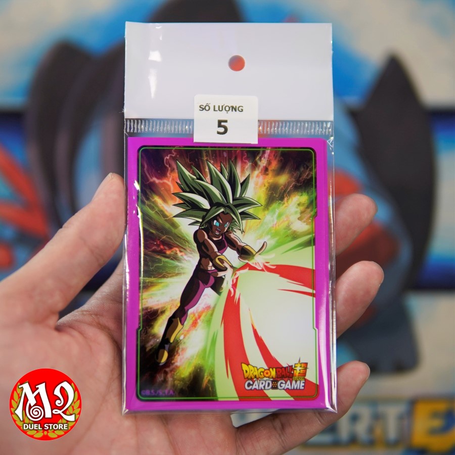 05 CÁI BỌC BÀI LẺ Standard size Dragon Ball Super Kefla V1 66x91mm cho ...