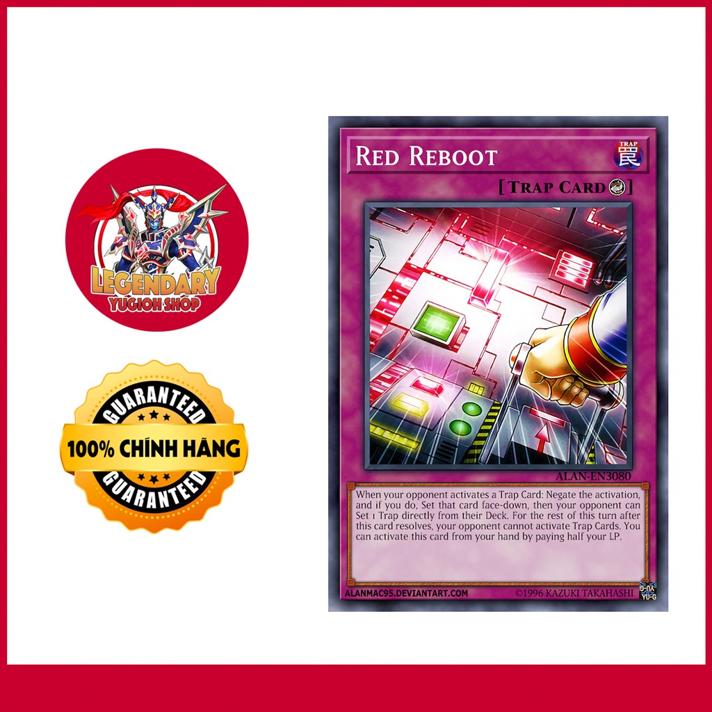 [Thẻ Bài Yugioh Chính Hãng] Red Reboot | Shopee Việt Nam