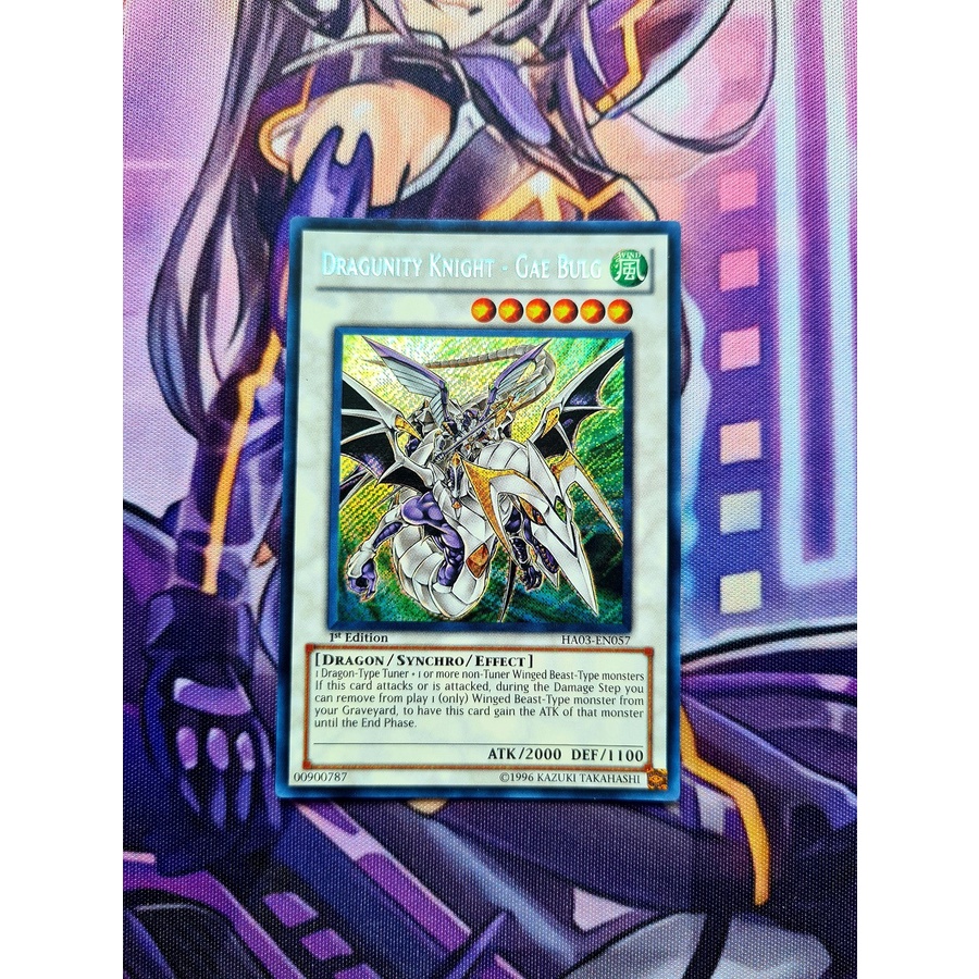 [ Đỗ Lạc Shop ] Thẻ Bài Mint90 Yugioh Monster Dragunity Knight - Gae Bulg | Shopee Việt Nam