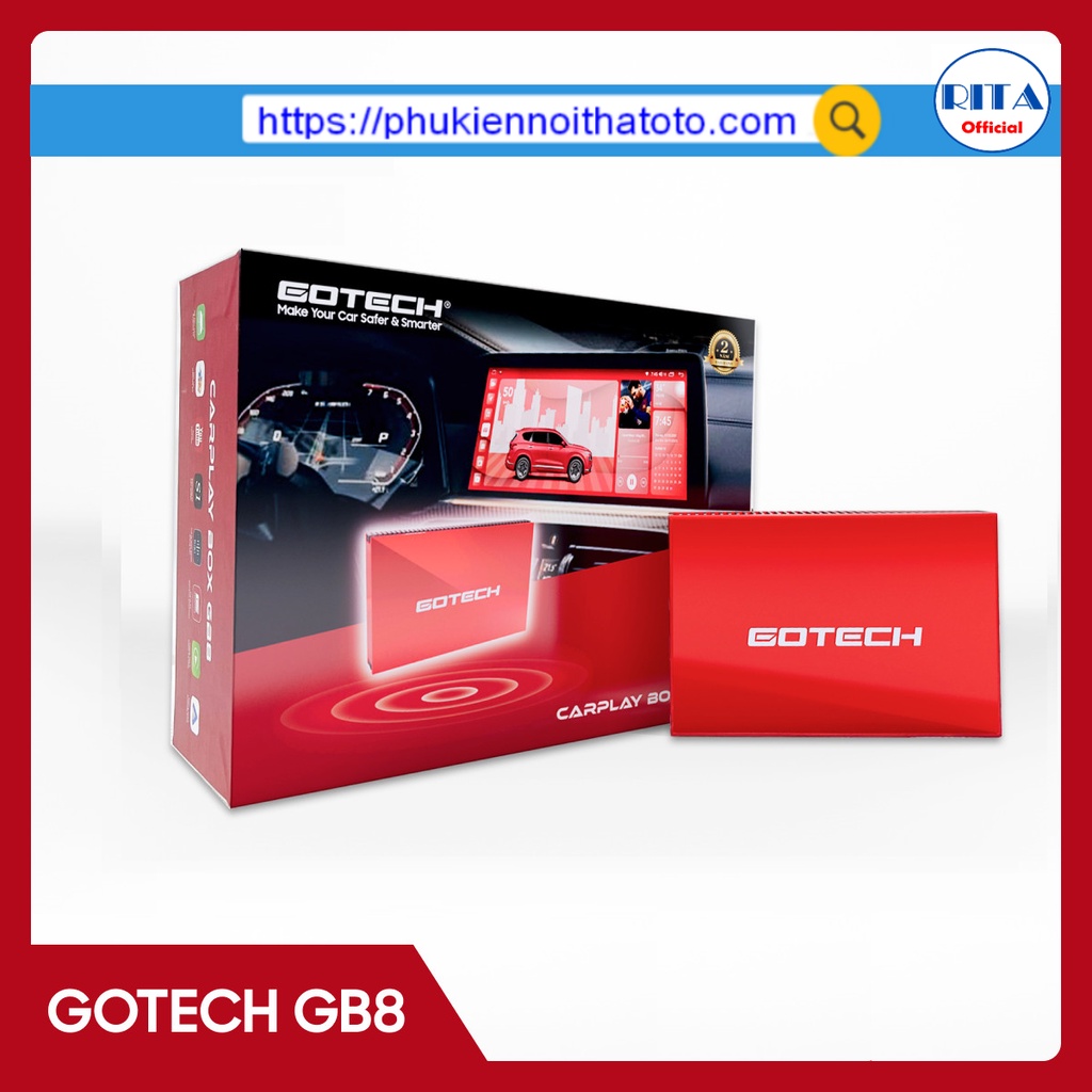 Android Box Cho Ô Tô GOTECH GB8 - Vietmap S1/S2 | Shopee Việt Nam