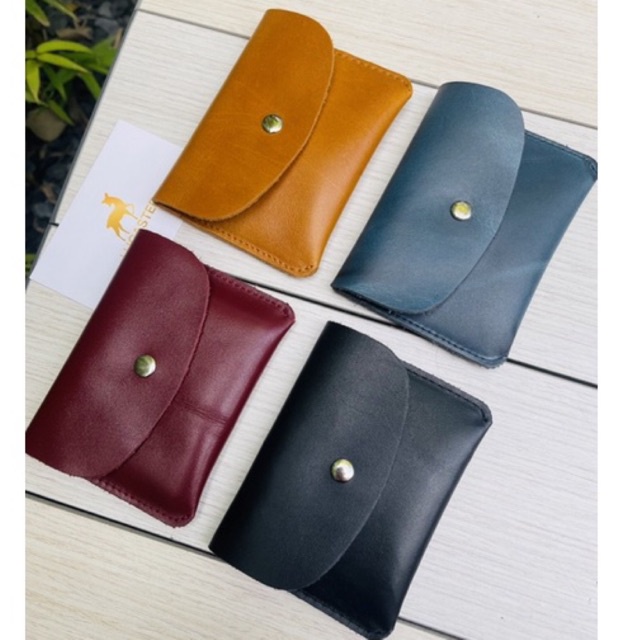 ví đựng thẻ mini thủ công lucaster LC002 BH-12 tháng | Shopee Việt Nam