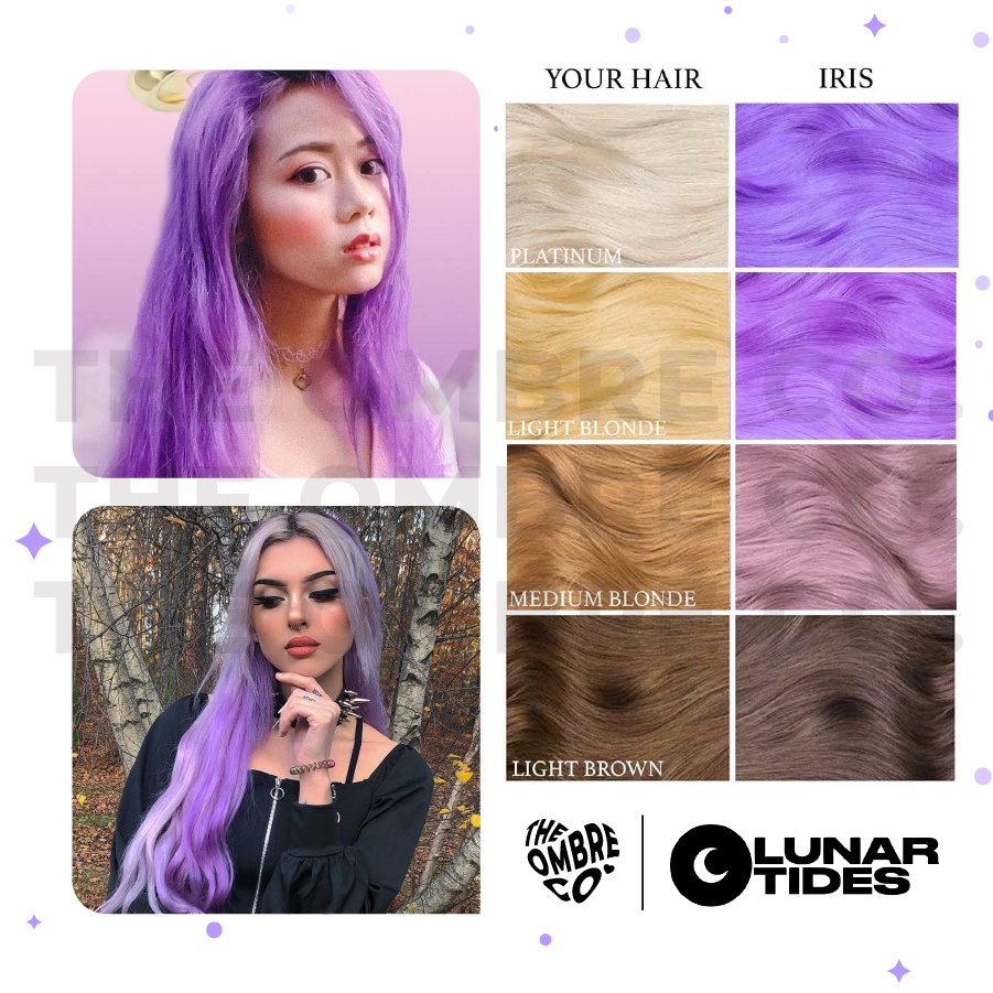 Thuốc nhuộm tóc semi-permanent Lunar Tides bán vĩnh viễn | Shopee Việt Nam