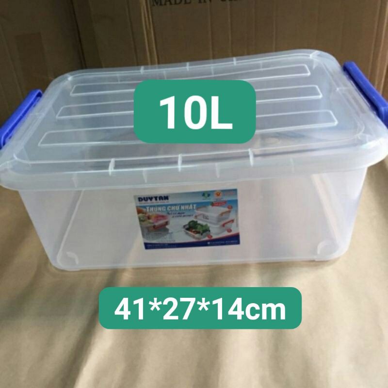 Thùng nhựa duy tân 10L 41*27*16cm | Shopee Việt Nam