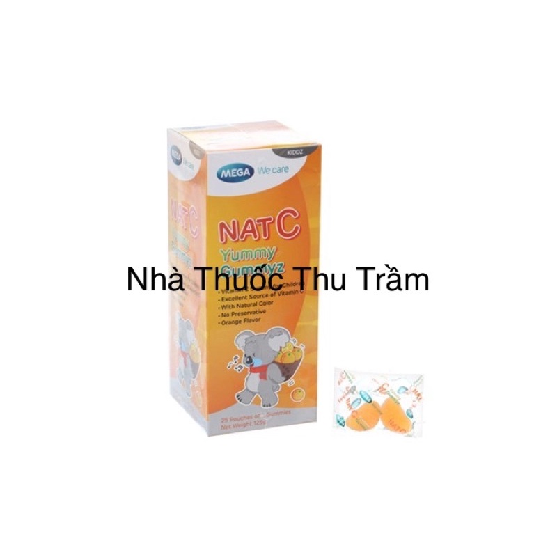 Kẹo Dẻo NatC Yummy Gummyz. Tăng sức đề kháng và Hệ miễn dịch. | Shopee ...