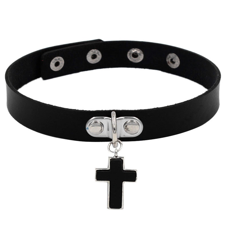 Vòng Cổ Choker Da PU Phong Cách Gothic Punk Cá Tính Dành Cho Nam Và Nữ ...