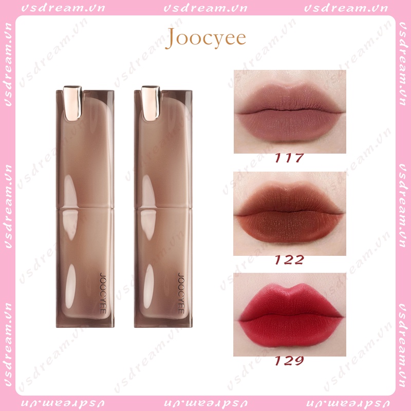 Joocyee Enzyme Color Powder Mist Lipstick Mud Matte Mist Áp dụng cho ...