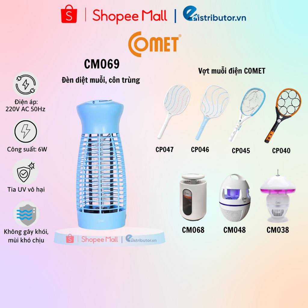 Đèn diệt muỗi CM069/68/48/38 - Vợt muỗi điện CP047/46/45/40 COMET - Hàng chính hãng | Shopee ...