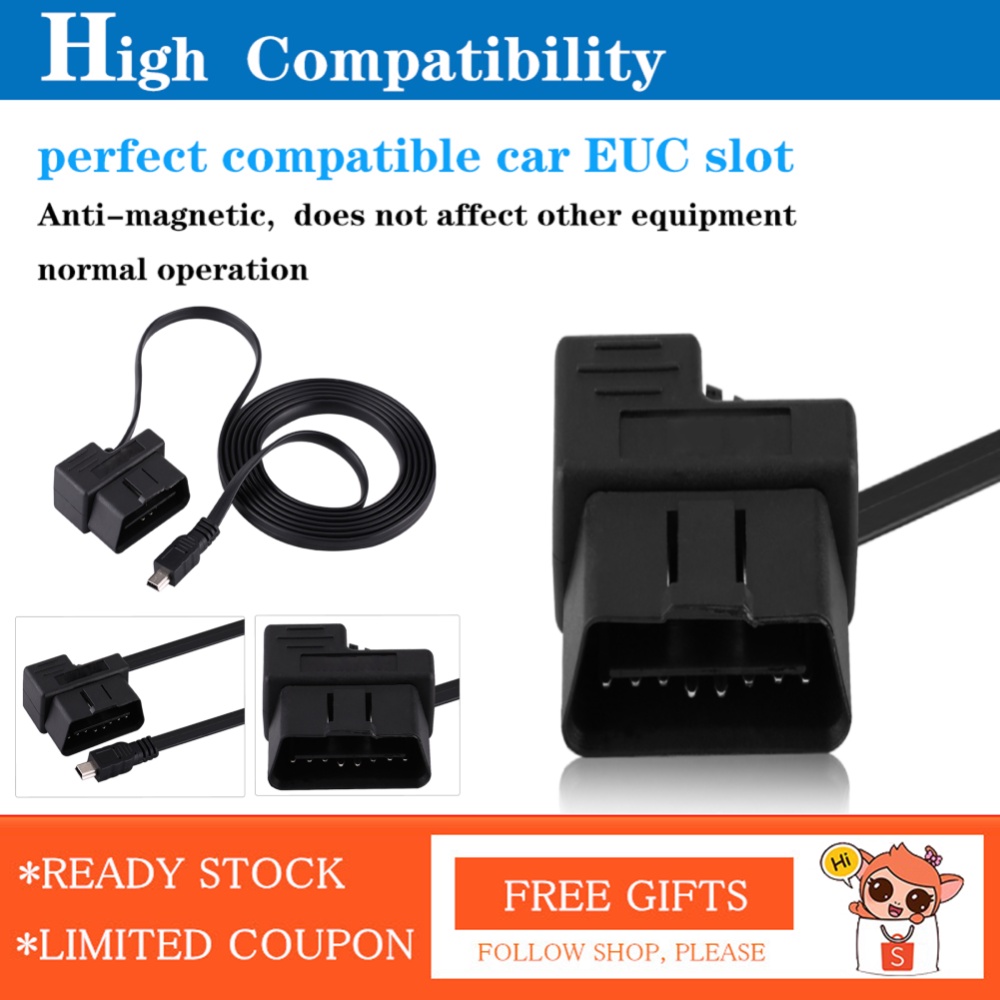 Nea Cáp chuyển đổi mở rộng mong đợi USB-II Obd2 EOBD 16pin sang Mini ...