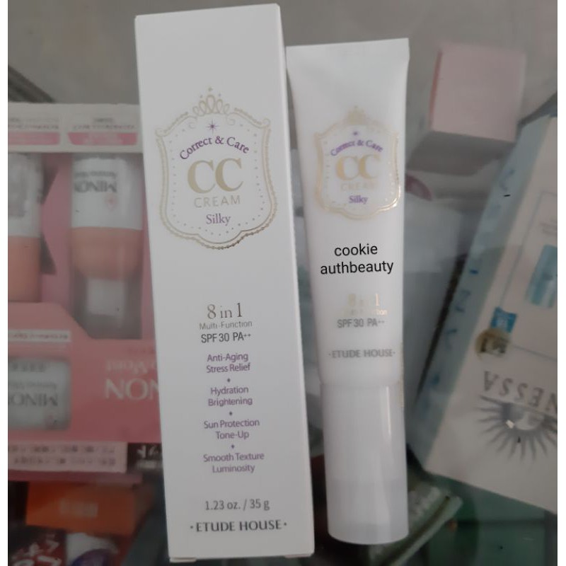 Kem CC Cream ET House Correct Care Silky Cream 8 In 1 Multi Function ...
