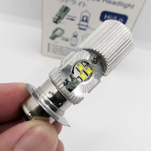 Đèn led M5, tim 6 led, 2 mặt siêu sáng dành cho các loại xe Honda Cub ...