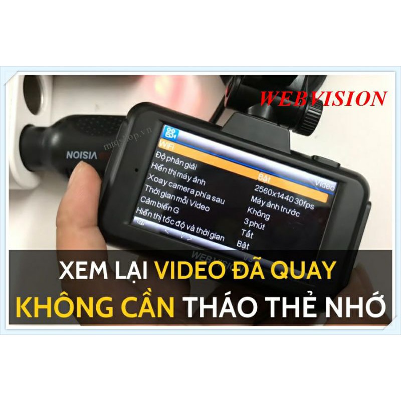 Camera hành trình WEBVISION A28 | Shopee Việt Nam